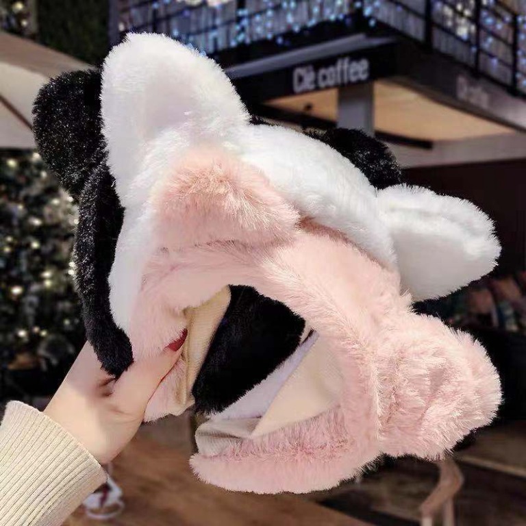 Kawaii Plush Cat Ears Headband | Kawaii Plush Cat Ears Headband Casual ...