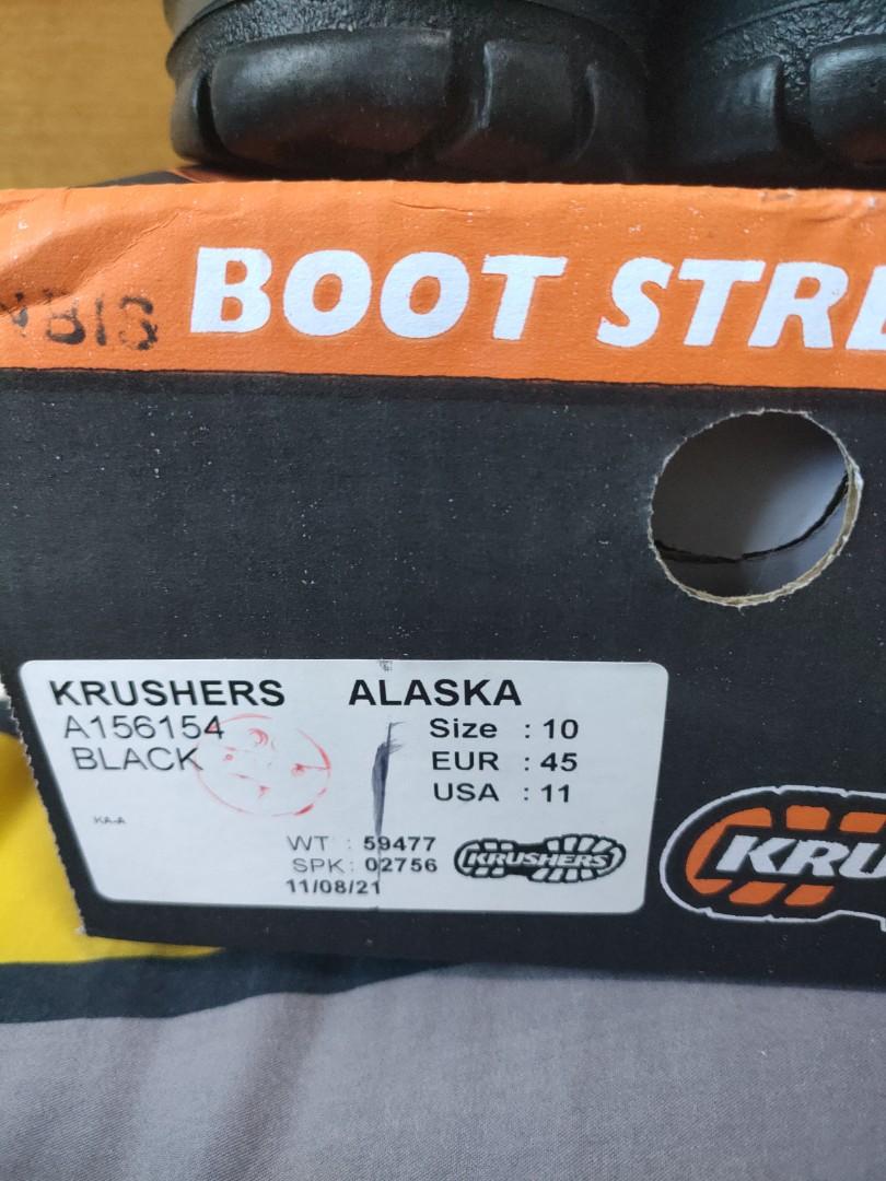 Krushers safety boot, Men's Fashion, Footwear, Boots on Carousell
