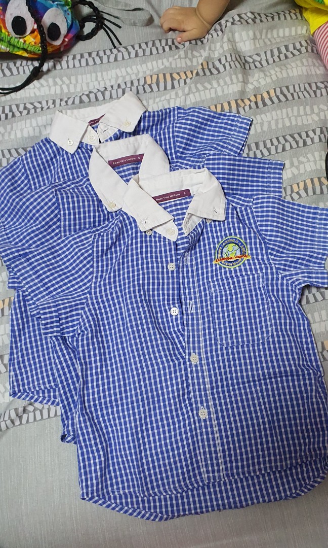 Learning vision uniform, Babies & Kids, Babies & Kids Fashion on Carousell