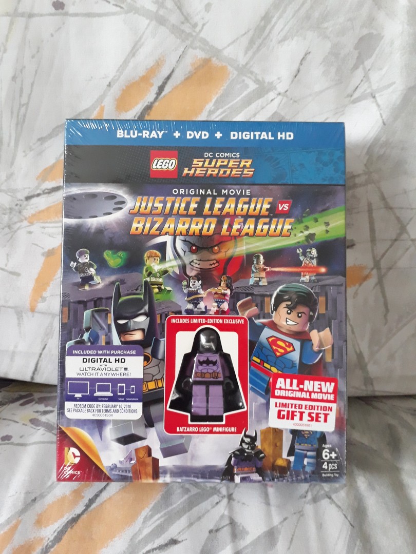 LEGO DC Comics Super Heroes Original Movie Justice League vs Bizarro ...