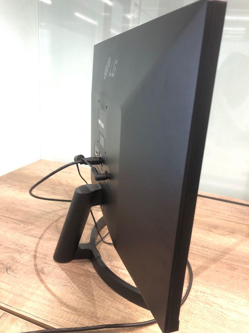 LG 24” Full HD IPS Monitor (set, with stand), Computers & Tech ...
