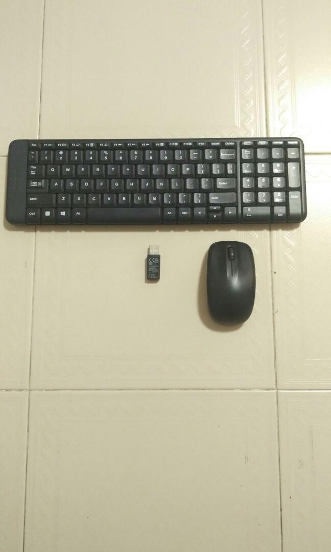Logitech K220 mouse amd keyboard set, Computers & Tech, Parts ...