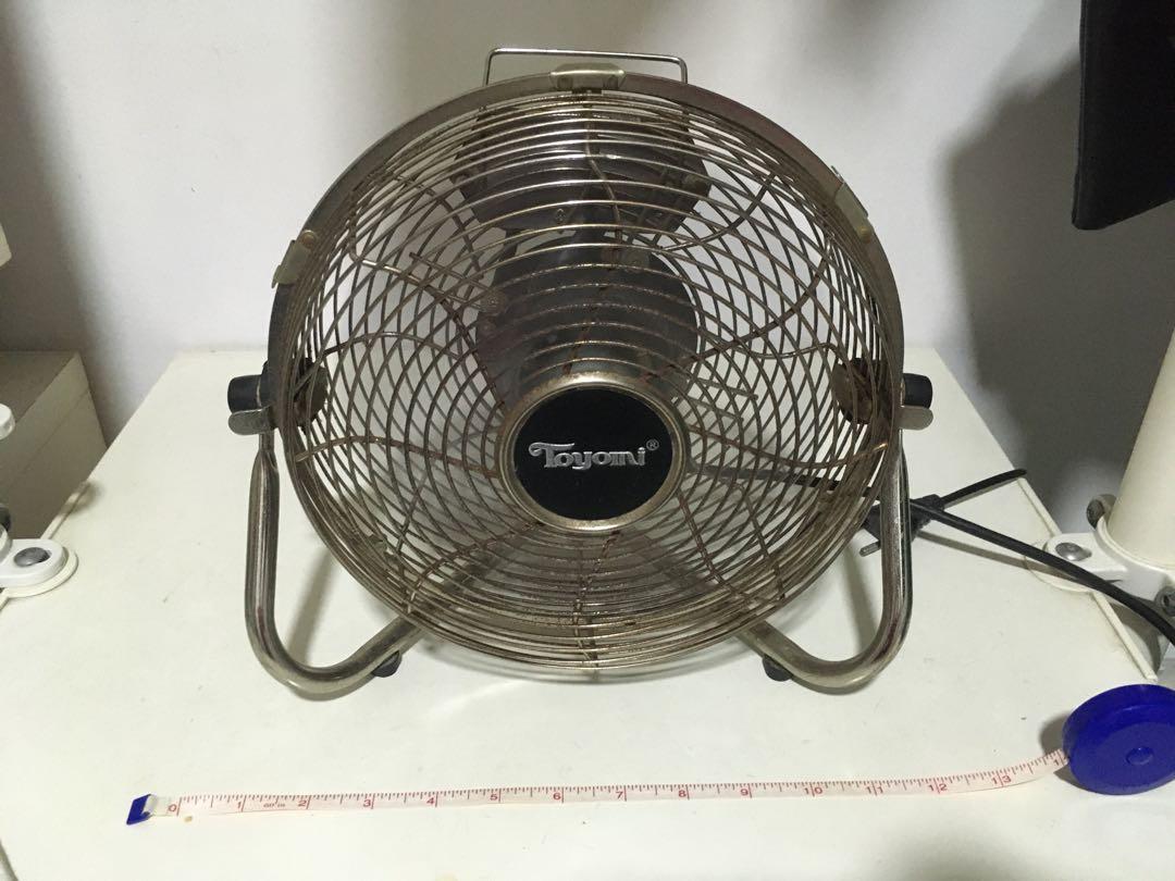 Metal electric fan (mini), Furniture & Home Living, Lighting & Fans ...
