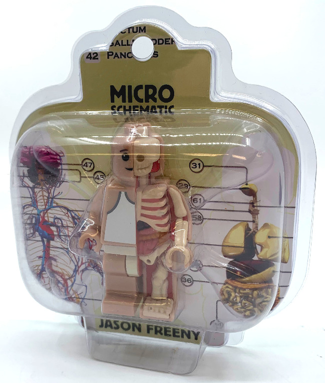 MIghty Jaxx Jason Freeny Micro Schematic Figure, 興趣及遊戲, 玩具 & 遊戲類 ...