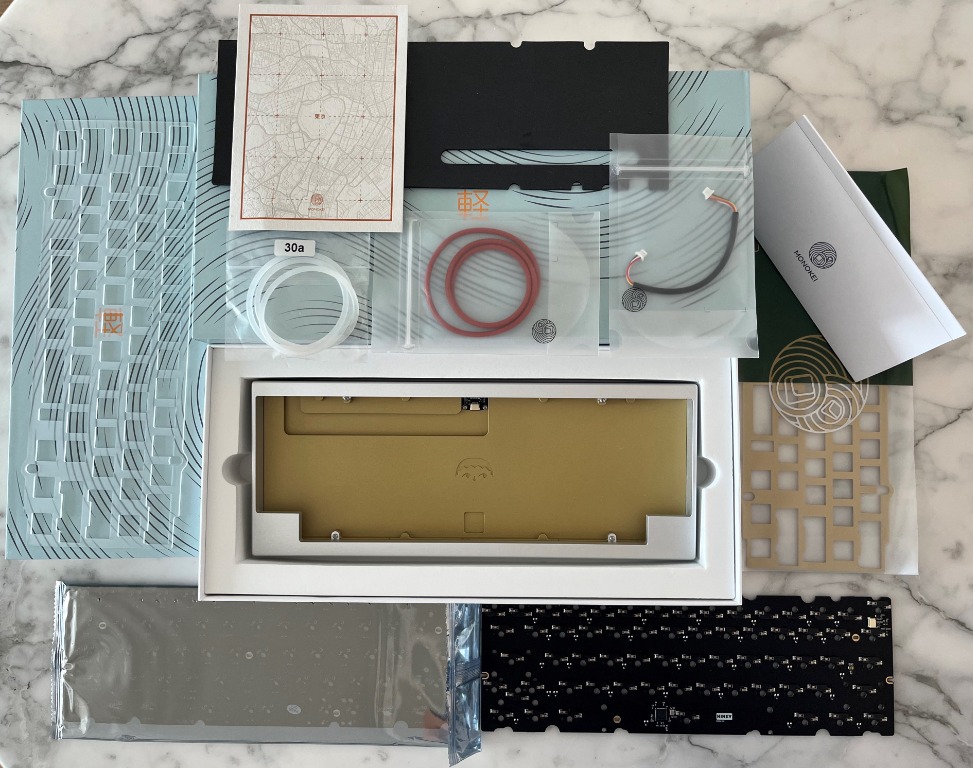 Monokei Kei R2 Silver HHKB Custom Mechanical Keyboard, Computers & Tech ...