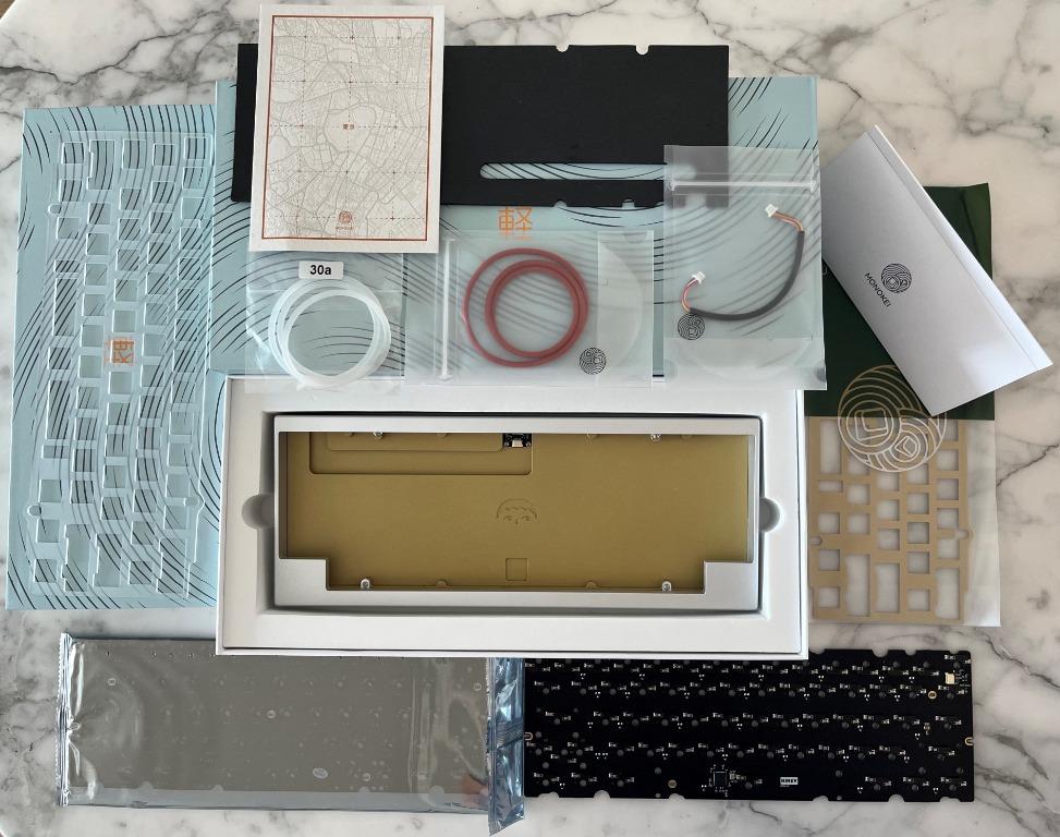 Monokei Kei R2 Silver HHKB Custom Mechanical Keyboard, Computers & Tech ...