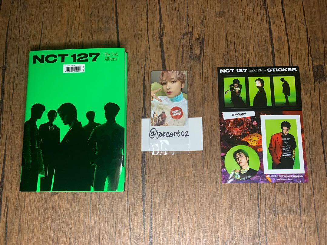 NCT 127 Sticker (Sticky Ver.) Unsealed with complete inclusions ...