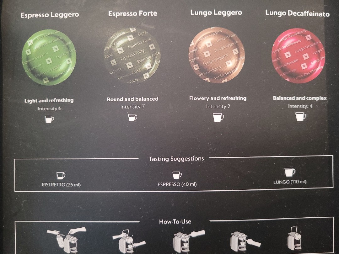 6 Nespresso capsules (comes with free 5 coffee creamer), Food & Drinks ...
