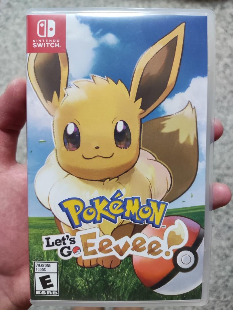 New Pokemon Let's Go Eevee Nintendo Switch Games, Video Gaming, Video ...