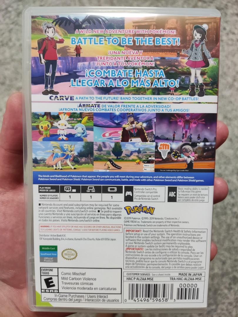 New Pokemon Sword Nintendo Switch Games, Video Gaming, Video Games ...