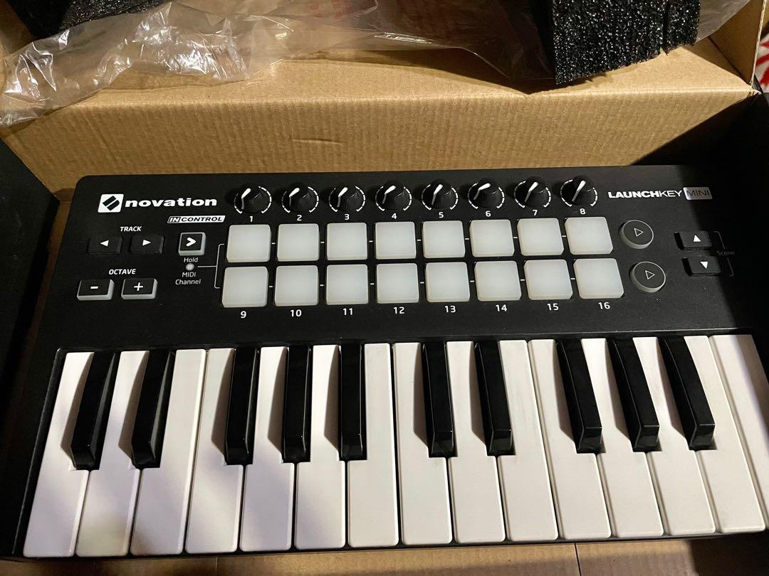 Novation Launchkey Mini MK2 (MIDI KEYBOARD), Audio, Other Audio ...
