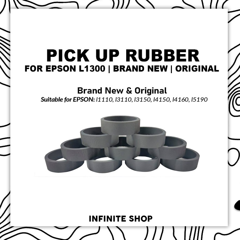 Paper Pick Up Roller Rubber for Epson L1300, Computers & Tech, Printers ...