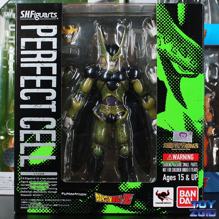 Perfect Cell SH Figuarts Dragon Ball Z SHF DBZ Original Genuine ...