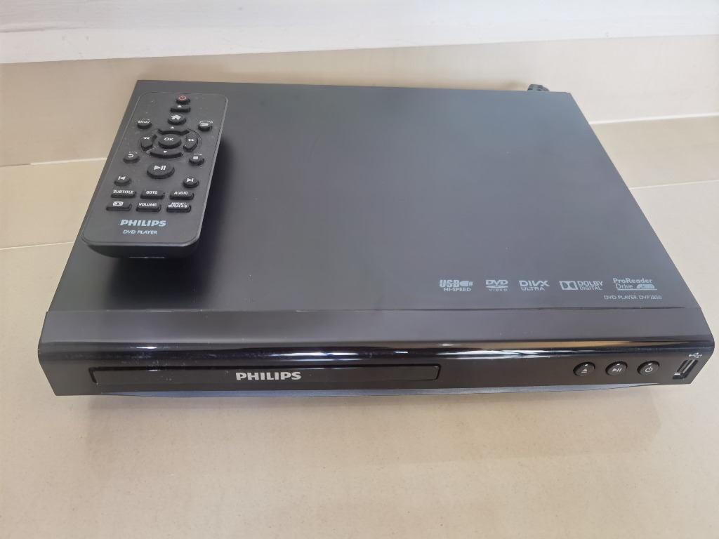 PHILIPS DVD PLAYER DVP2850/98, Hobbies & Toys, Music & Media, CDs ...