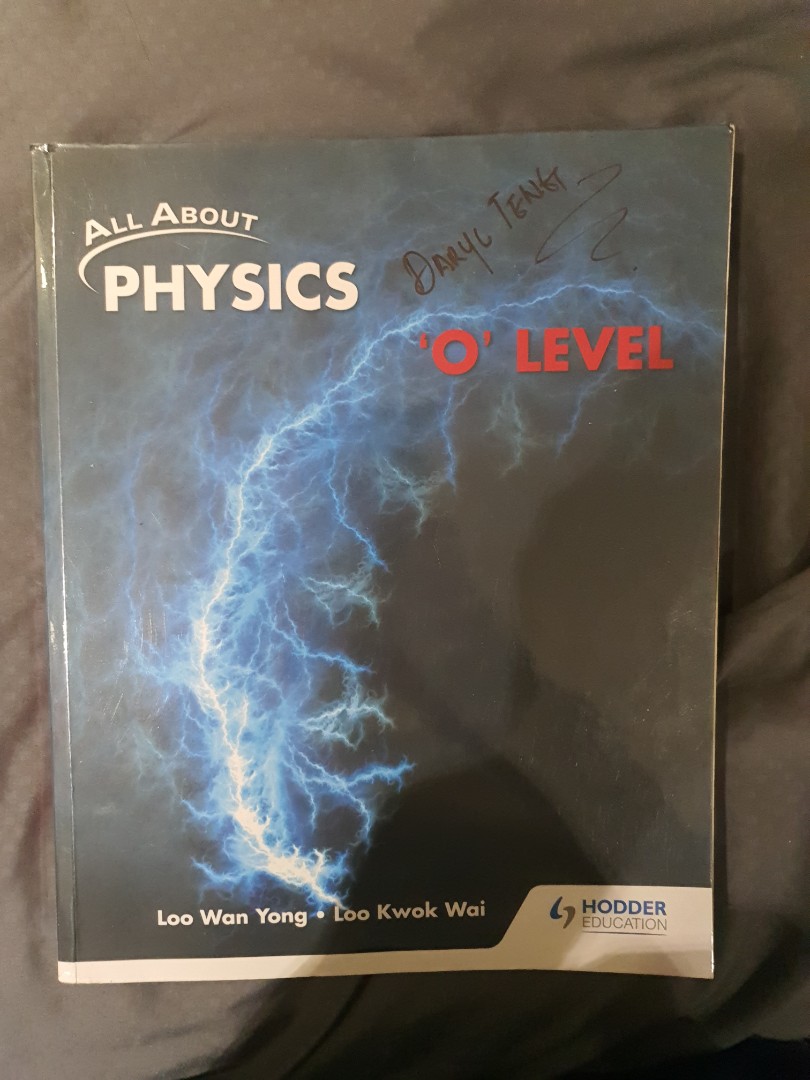 Physics olvl textbook, Hobbies & Toys, Books & Magazines, Textbooks on ...