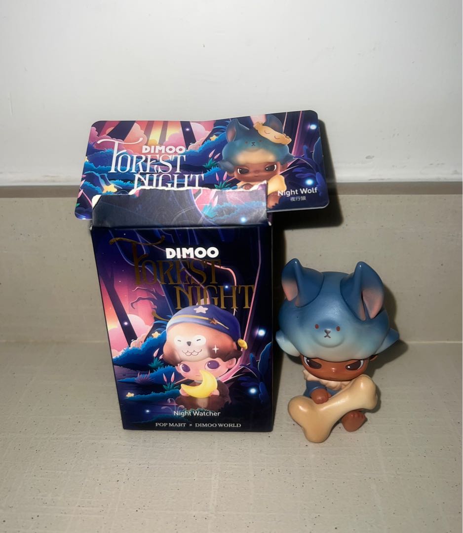 Pop Mart Dimoo Forest Night Series, 興趣及遊戲, 玩具 & 遊戲類 - Carousell