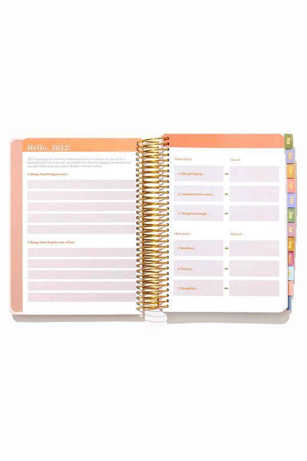 POPFLEX Blogilates 2022 Fit Planner Scheduler, Hobbies & Toys ...