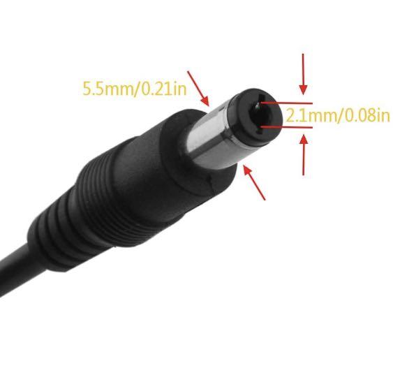 Power Adapter Female DC Port Inline Connector for 36V Electric Bike ...