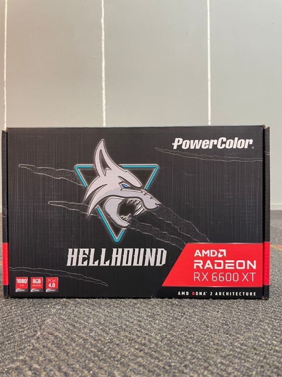 Powercolor Hellhound AMD Radeon RX 6600 XT RX6600XT 8GB Local Ready ...