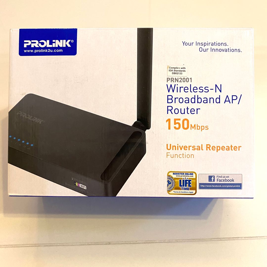 Prolink Wireless Repeater / Access Point / Router, Computers & Tech ...