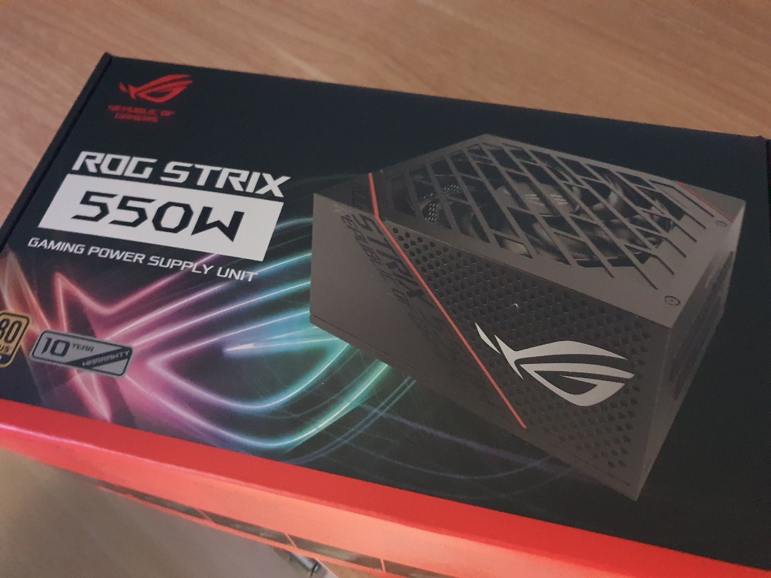 Asus Psu rog strix 550w, Computers & Tech, Desktops on Carousell