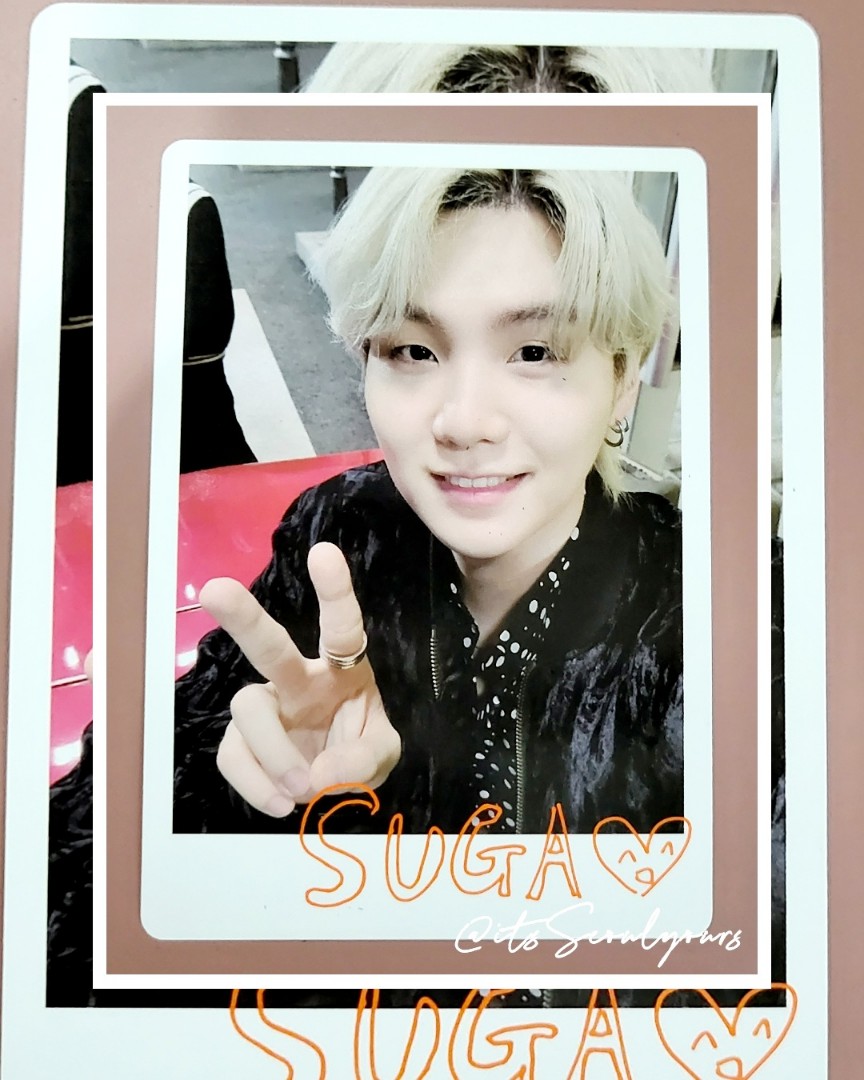 PTD Suga Special Card, Hobbies & Toys, Memorabilia & Collectibles, K ...