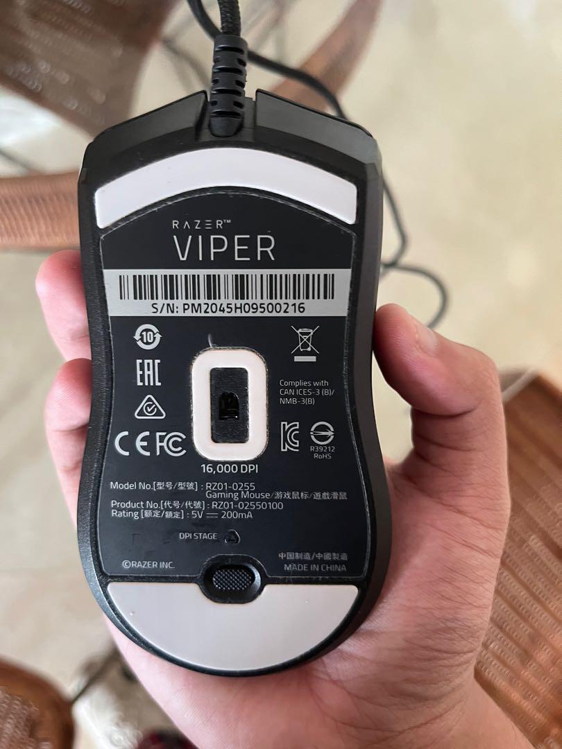 Razer Viper 16.000 DPI, Computers & Tech, Parts & Accessories, Mouse ...