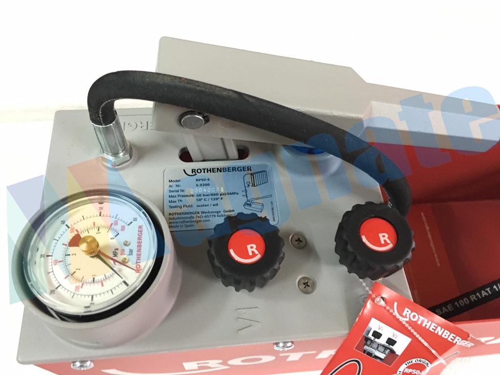Rothenberger Hand Operated Test Pump PN: RP 50-S, Commercial ...