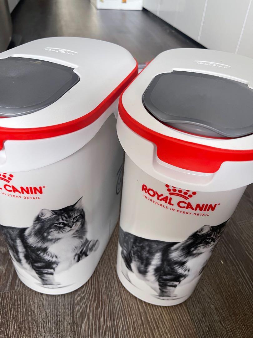 ROYAL CANIN FOOD CONTAINER (4KG), Pet Supplies, Homes & Other Pet ...