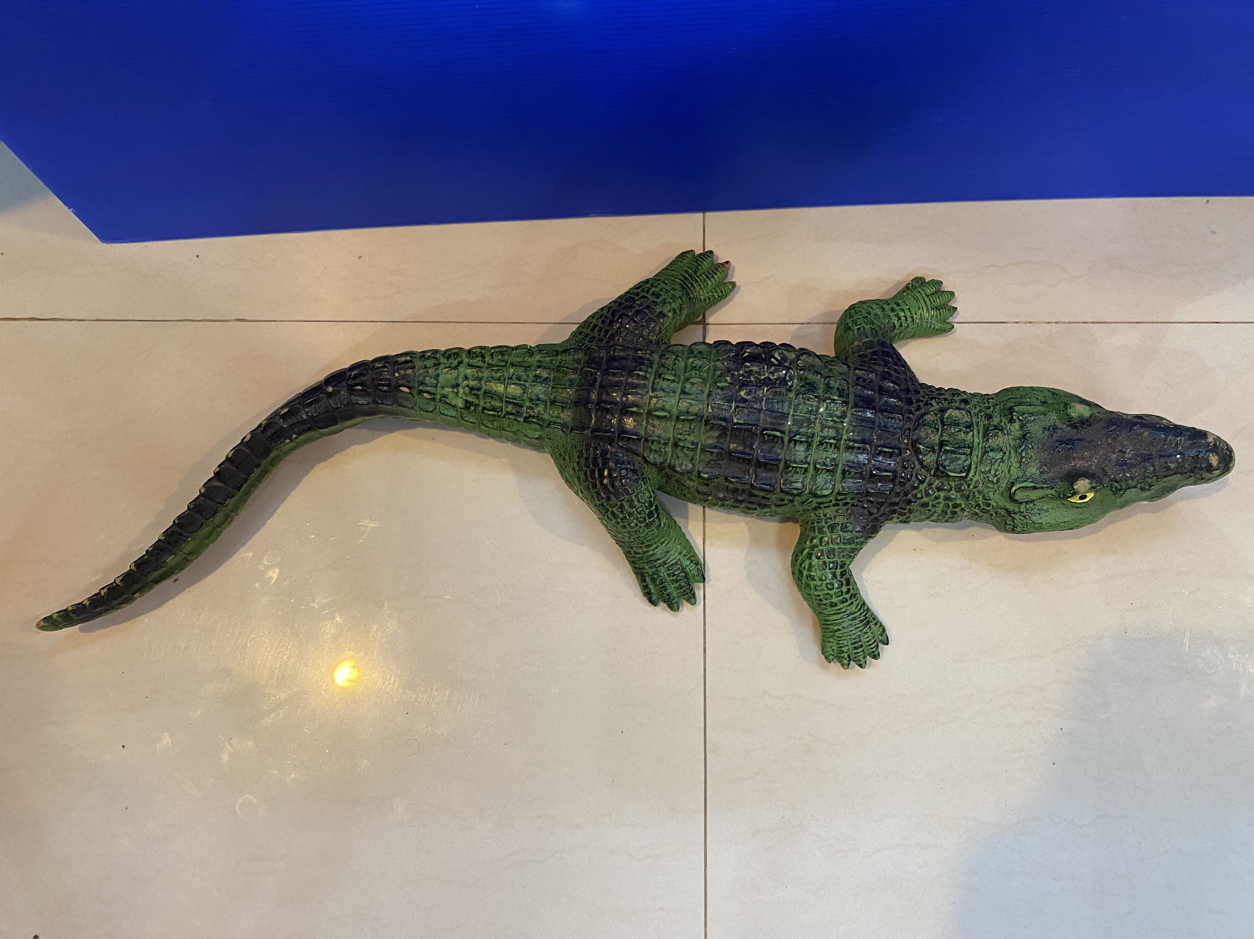Rubber Alligator from toysrus 62cm long, Hobbies & Toys, Toys & Games ...