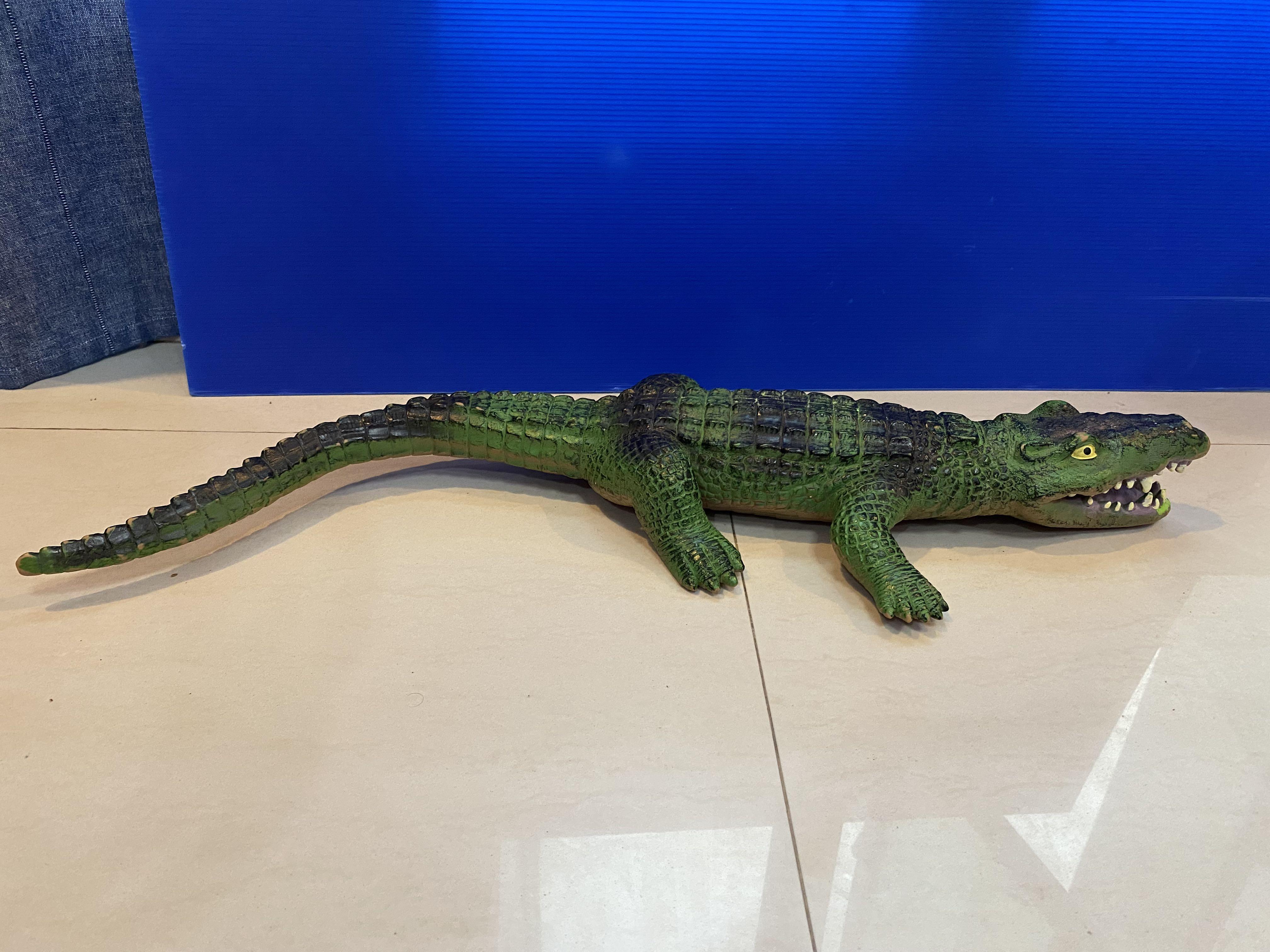 Rubber Alligator from toysrus 62cm long, Hobbies & Toys, Toys & Games ...