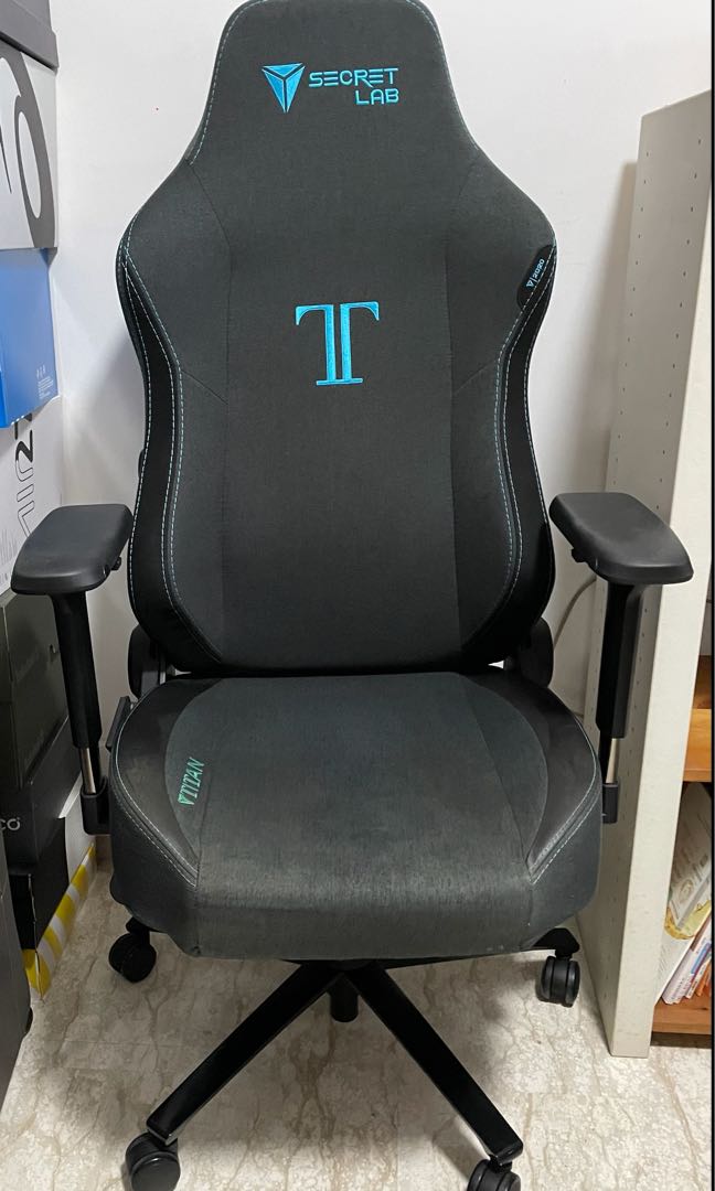 Secretlab Titan Softweave EVO 2020, Furniture & Home Living, Furniture ...