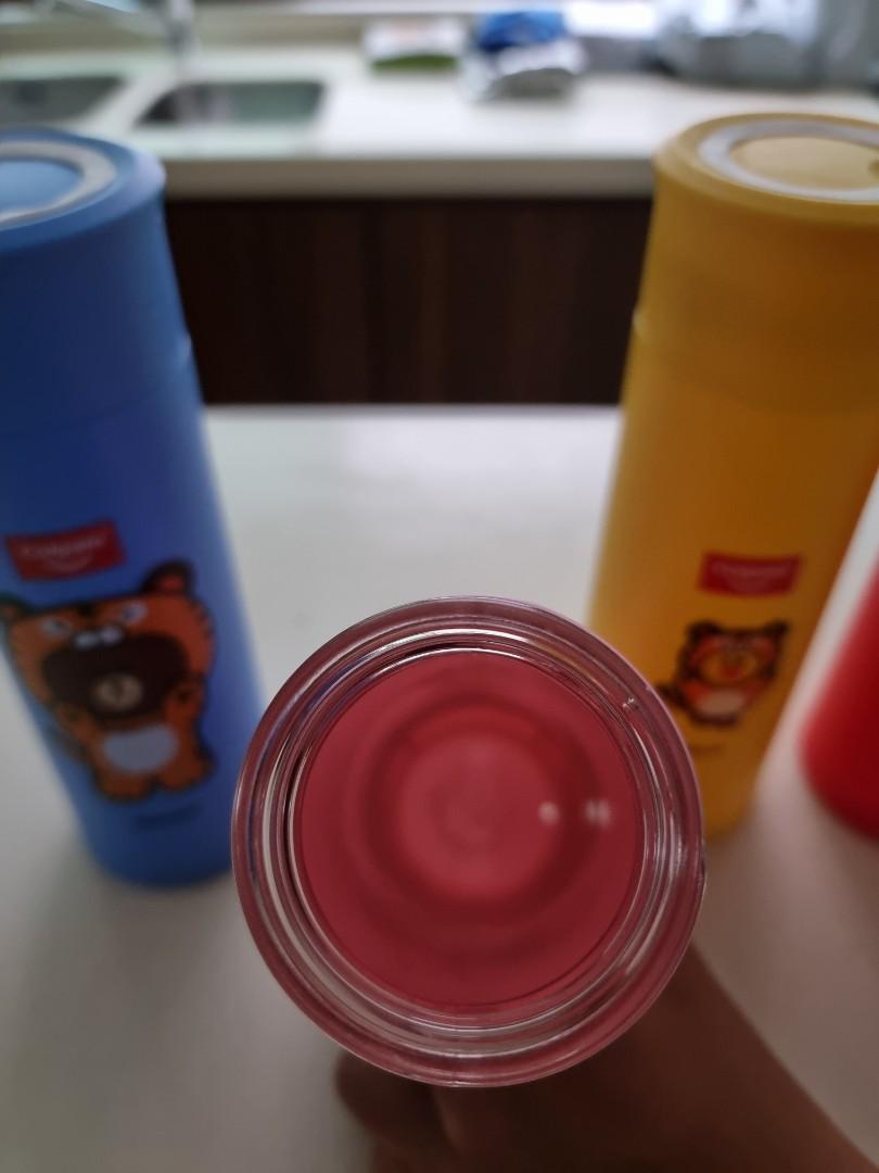 Set of 4 Line Friends Bottle Glassware Brand New!, Furniture & Home ...