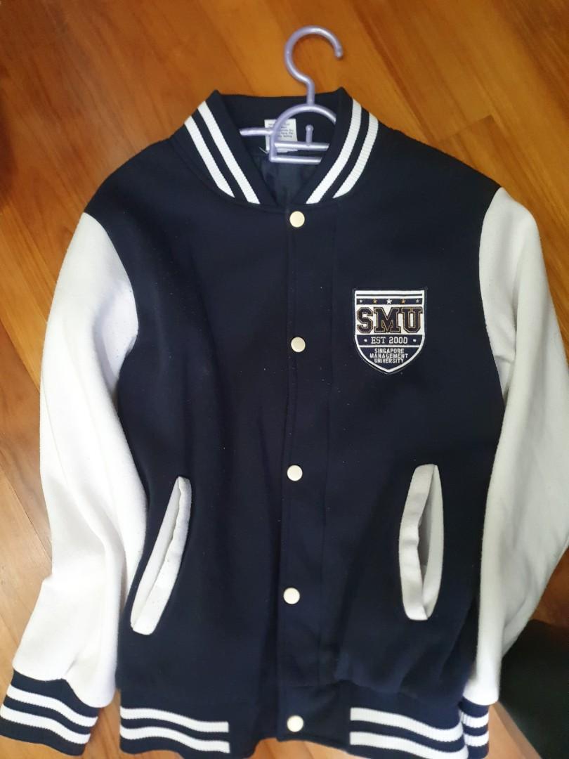 SMU jacket, Women's Fashion, Coats, Jackets and Outerwear on Carousell