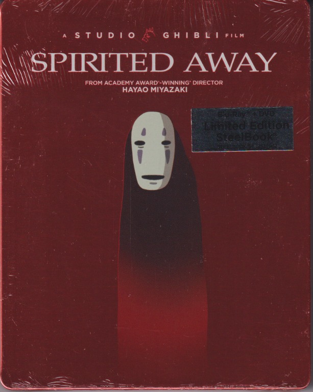 Spirited Away - Limited Edition Steelbook Blu ray / Bluray, Hobbies & Toys, Music & Media, CDs ...