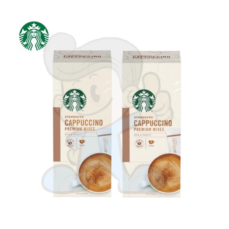 Starbucks Instant Premium Mixes Cappuccino (2 boxes), Food & Drinks ...