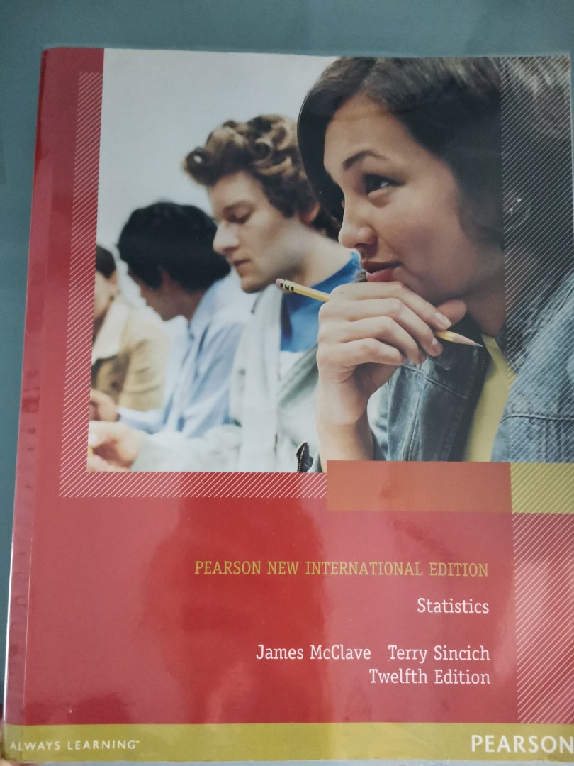 Statistics (12th edition), Hobbies & Toys, Books & Magazines, Textbooks ...