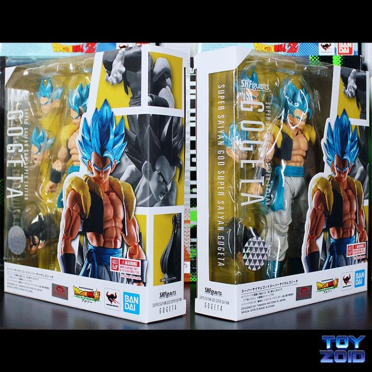 Super Saiyan God Gogeta SH Figuarts Dragon Ball Z Bandai Tamashii SHF, Hobbies & Toys, Toys ...