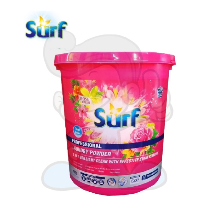 Surf Professional Rose Fresh Laundry Powder 9kg, Furniture & Home ...