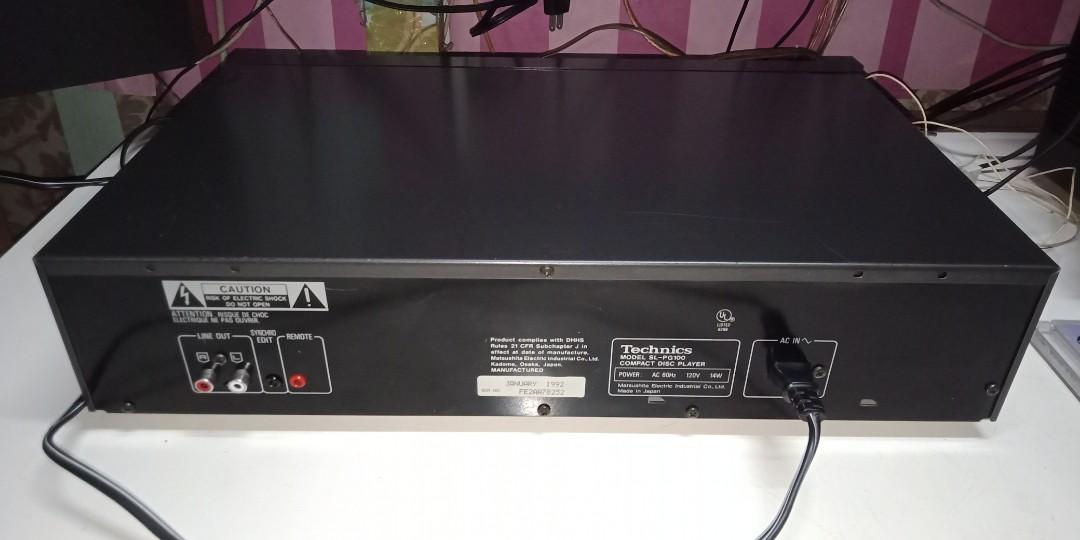 Technics SL-PG100 Cd Player, Audio, Soundbars, Speakers & Amplifiers on ...