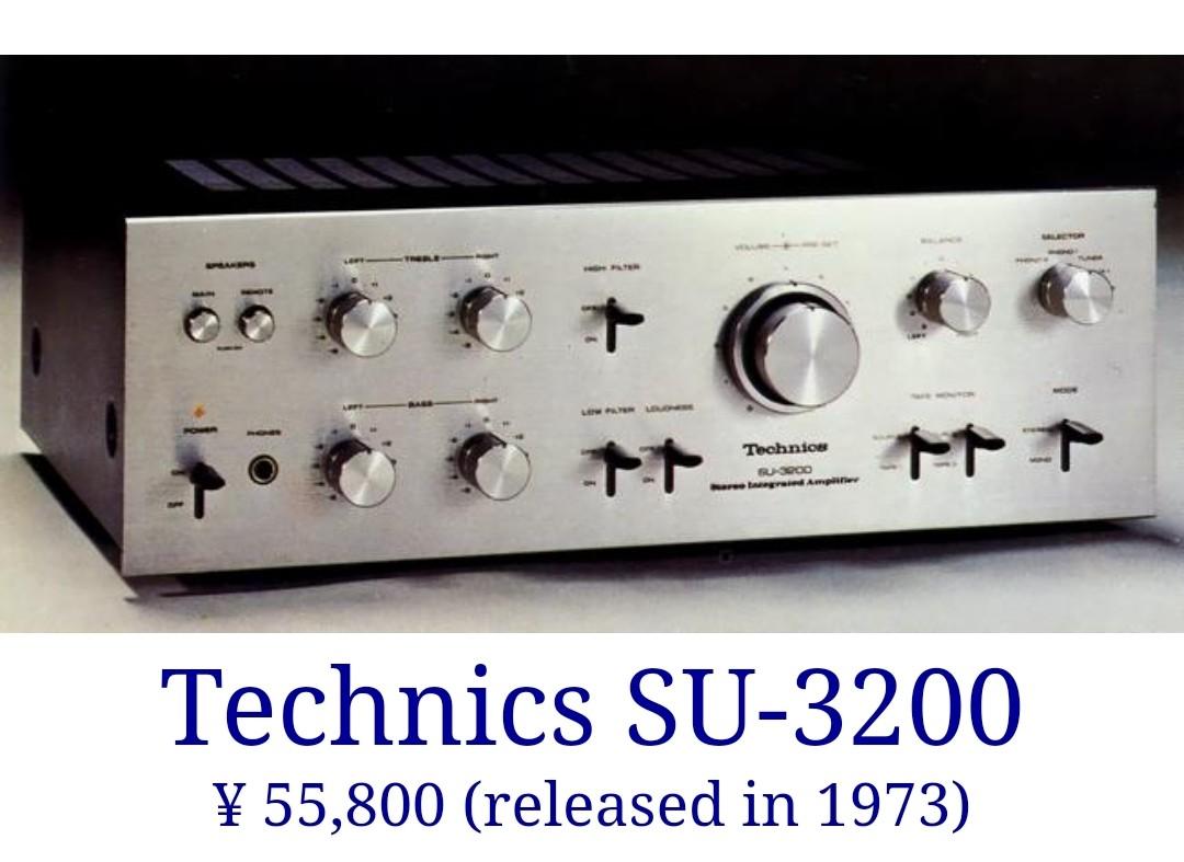 Technics SU-3200 Integrated amplifier, Audio, Soundbars, Speakers ...