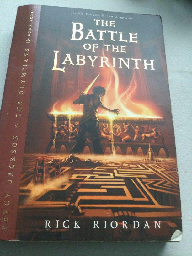 The Battle of the Labyrinth-Rick Riordan, Hobbies & Toys, Books ...