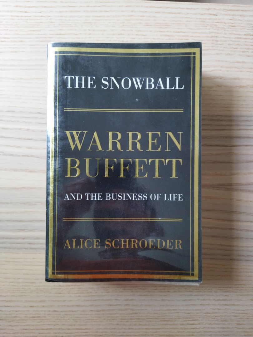 The Snowball - Warren Buffett, Hobbies & Toys, Books & Magazines ...
