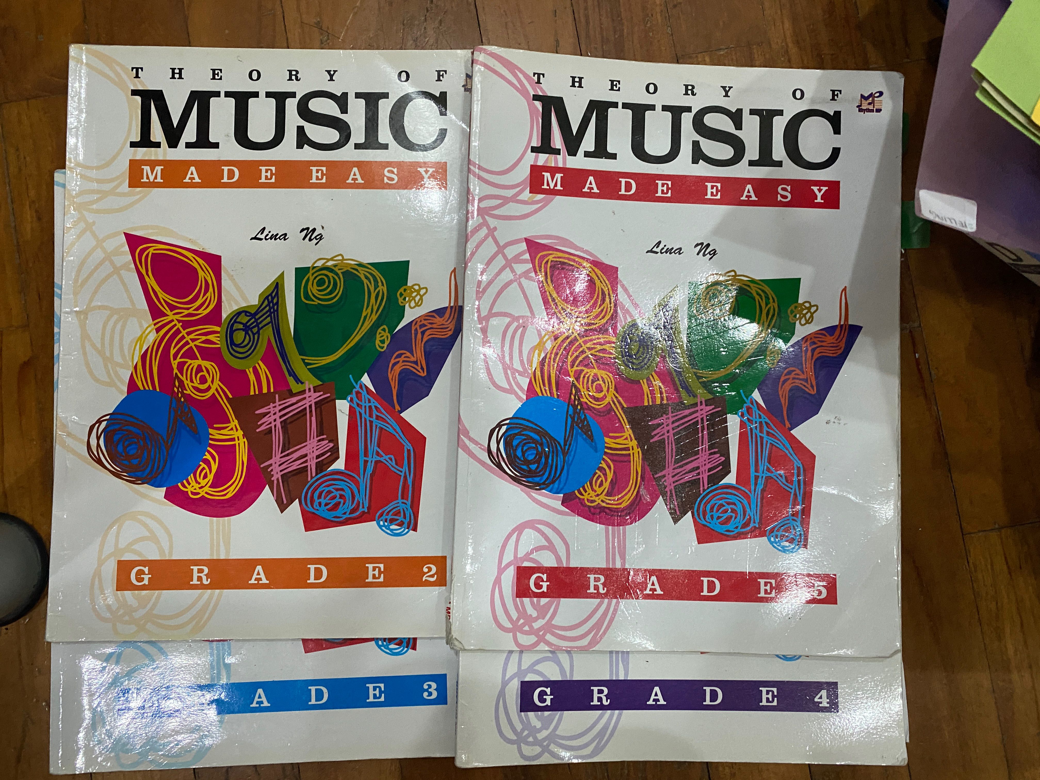 Theory of music made easy Grade 2 to 5, Hobbies & Toys, Books ...