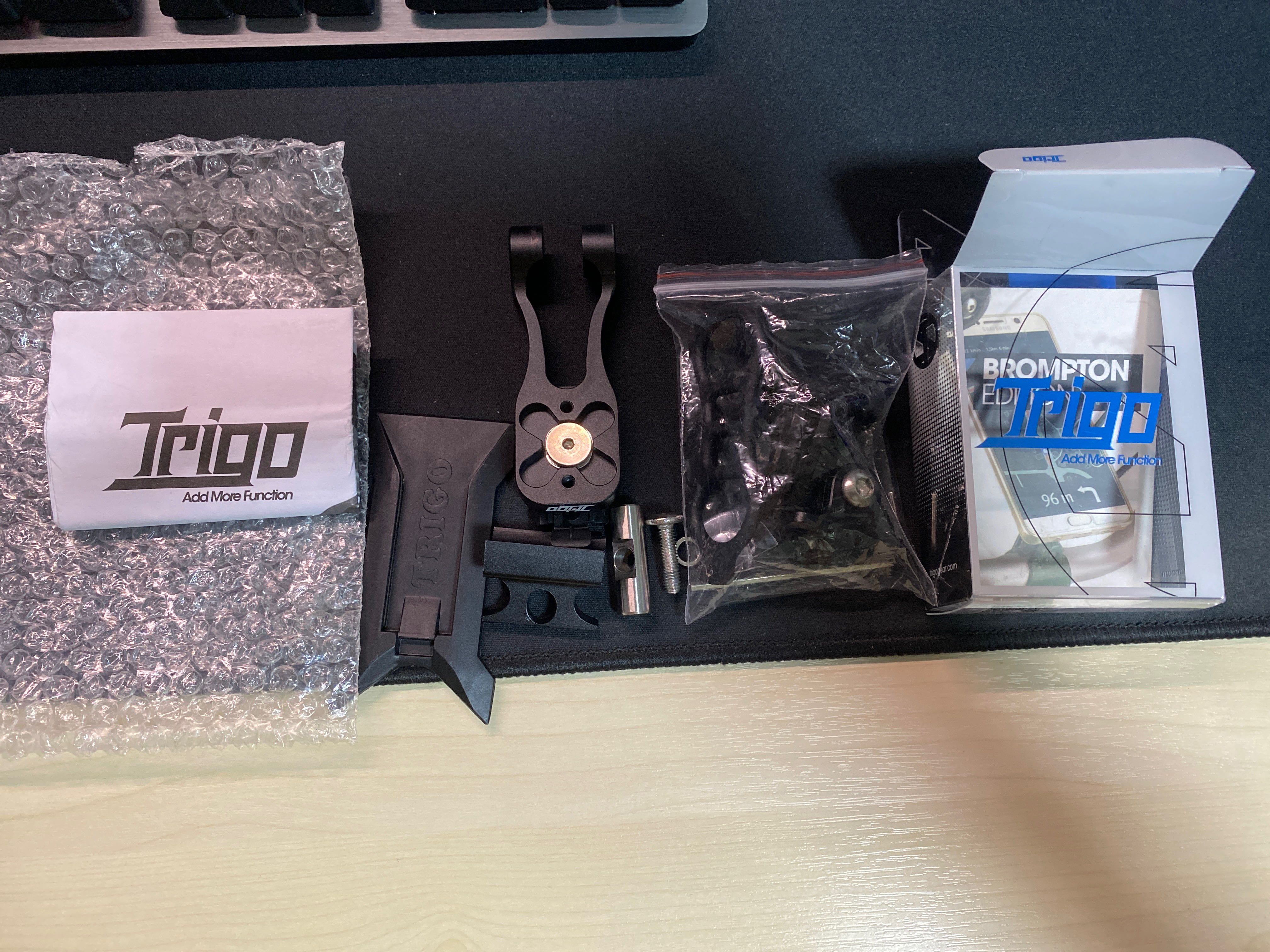 Trigo Phone Mount for Brompton Pikes 3sixty (With Light Adapter ...