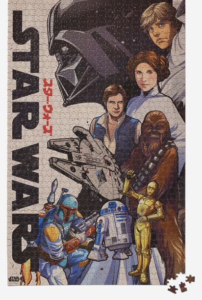 Typo Star Wars Puzzle, Hobbies & Toys, Toys & Games on Carousell