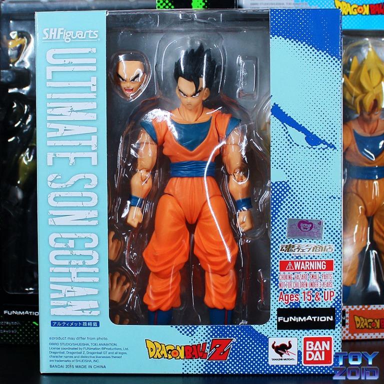 S.H. Figuarts Ultimate Son Gohan Dragon Ball Z SHF DBZ Genuine, Hobbies & Toys, Toys & Games on ...
