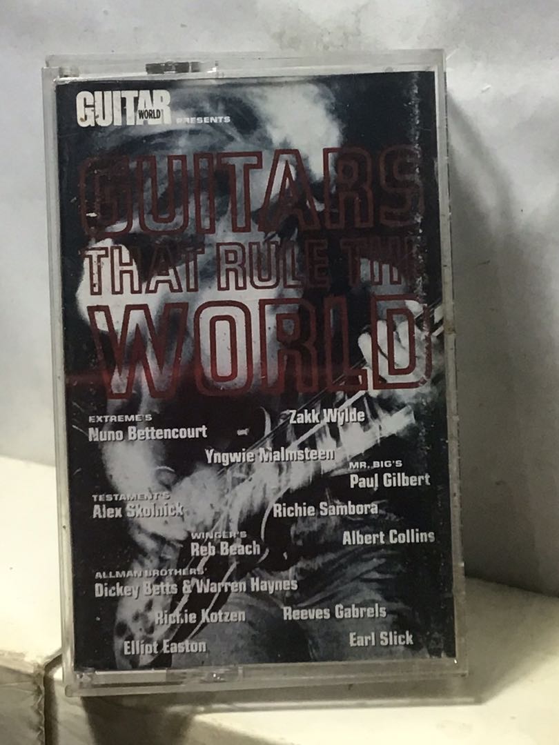VIBTAGE CASSETTE TAPE Guitar That Ruled The World -Zakk Wilde Albert ...