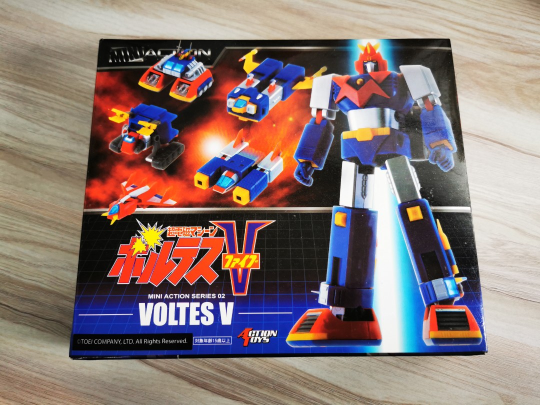 Voltes V mini action, Hobbies & Toys, Toys & Games on Carousell