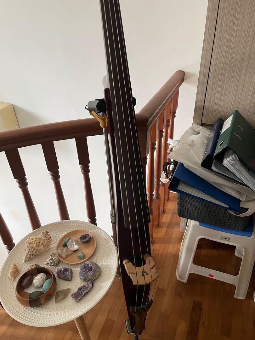 Yamaha silent upright bass Broken, Hobbies & Toys, Music & Media ...